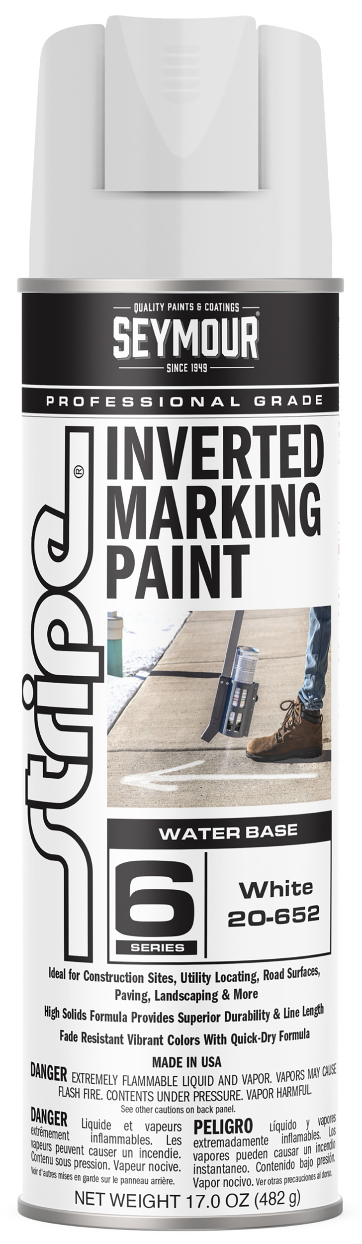 Seymour Stripe 6-Series Inverted Ground Marking Paint - Safety Zone ...