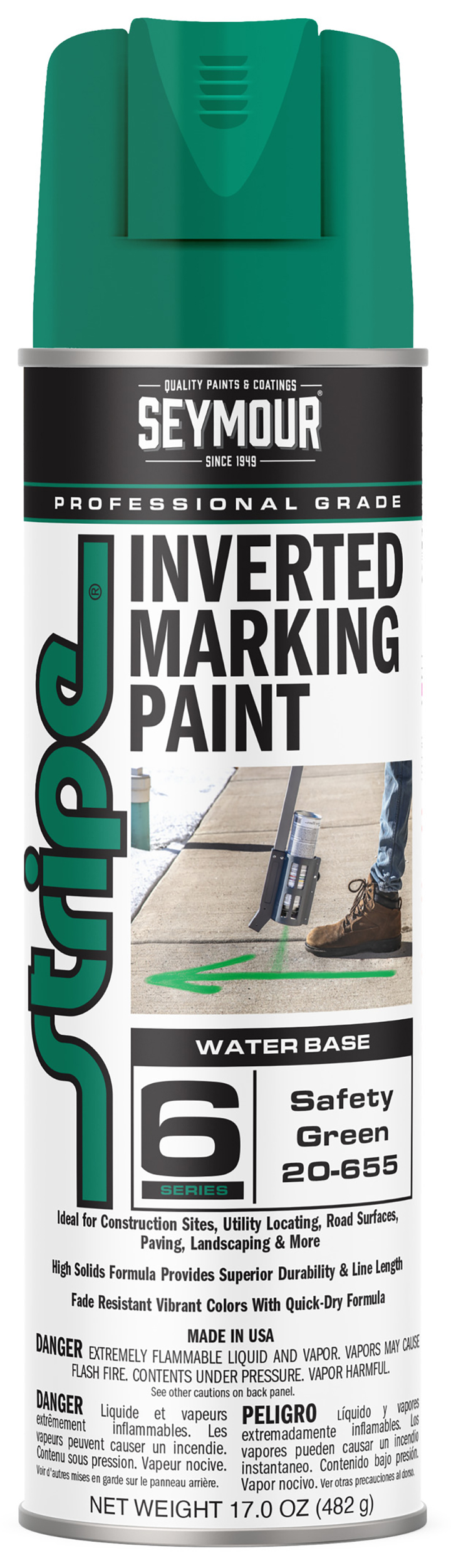 Seymour Stripe 6-Series Inverted Ground Marking Paint - Safety Zone ...