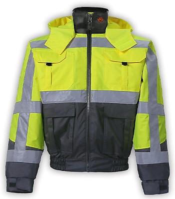 Bomber Jacket with Removable Liner - Safety Zone Specialists