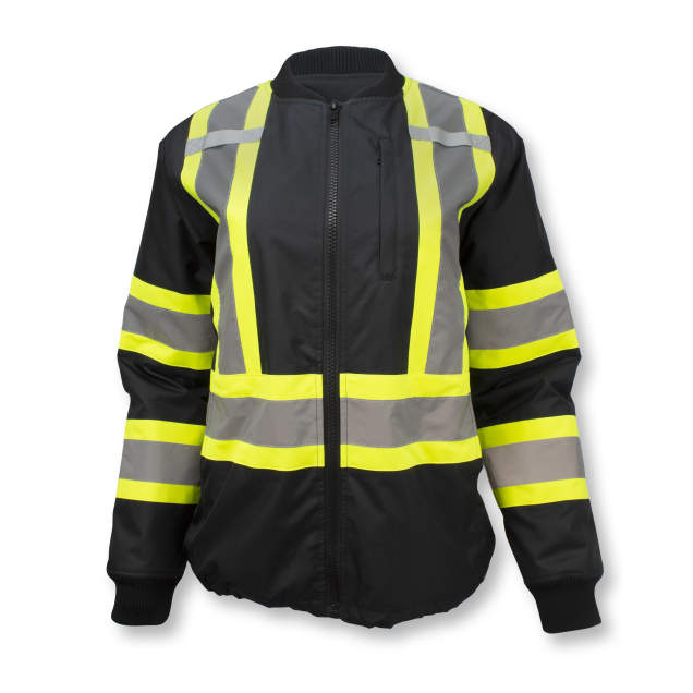 Radians SJ910B-1ZGW Women’s Class 1 Hi-Vis Bomber Jacket - Safety Zone ...